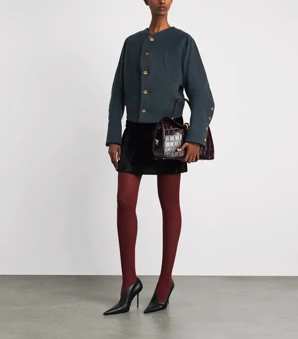 VIVIENNE WESTWOOD Wool-cashmere Rounded Jacket