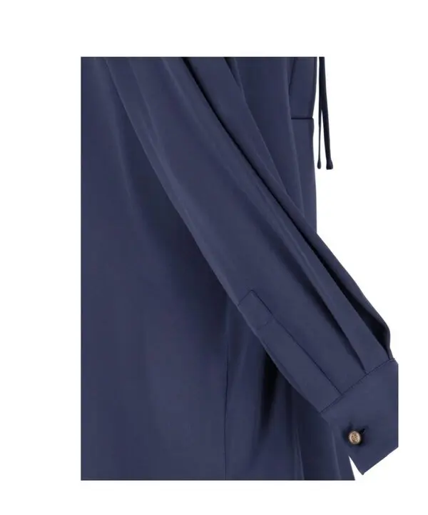 Giorgio Armani Long-sleeved Satin Blouse