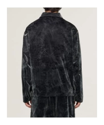 Y3 Marble-print Buckle-detail Jacket