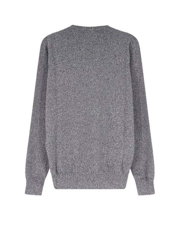 Brunello Cucinelli V-neck Ribbed Knitted Jumper