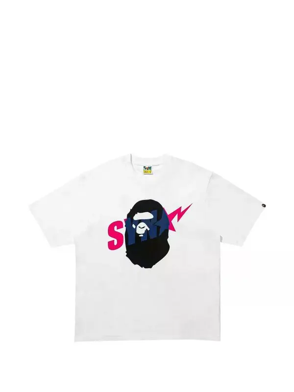 A BATHING APE X Spotify Central Cee Ape Head T-shirt - White