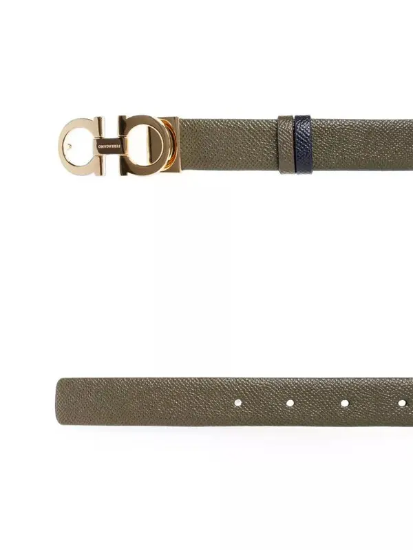 FERRAGAMO Gancini Reversible And Adjustable Belt