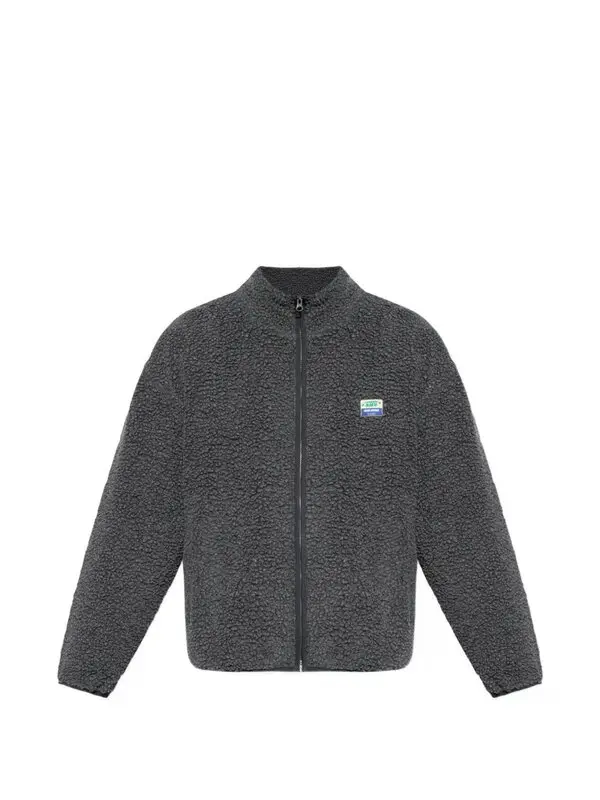 American Vintage Logo-patch Zip-up Jacket