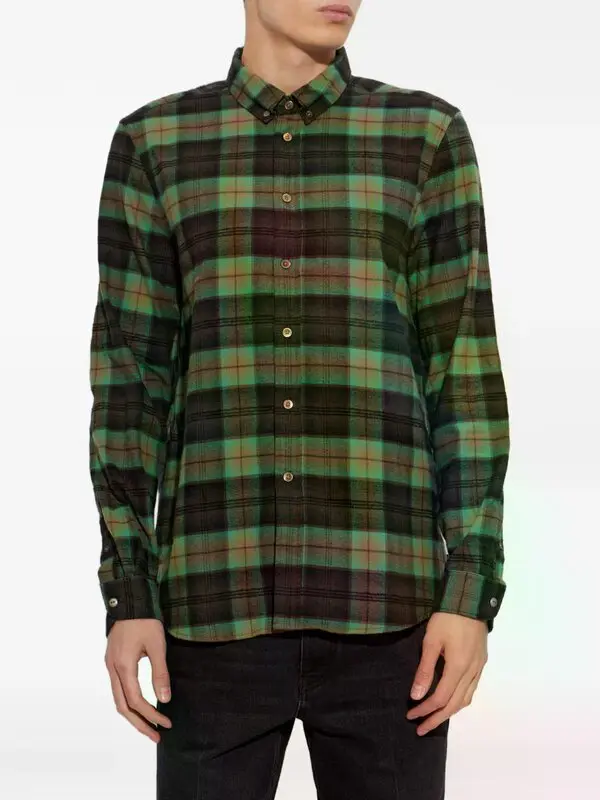 Paul Smith Checked Cotton Shirt