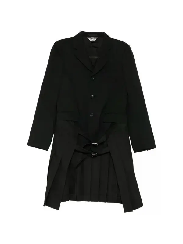 Comme Des Garçons Pleated Skirt Trench Jacket