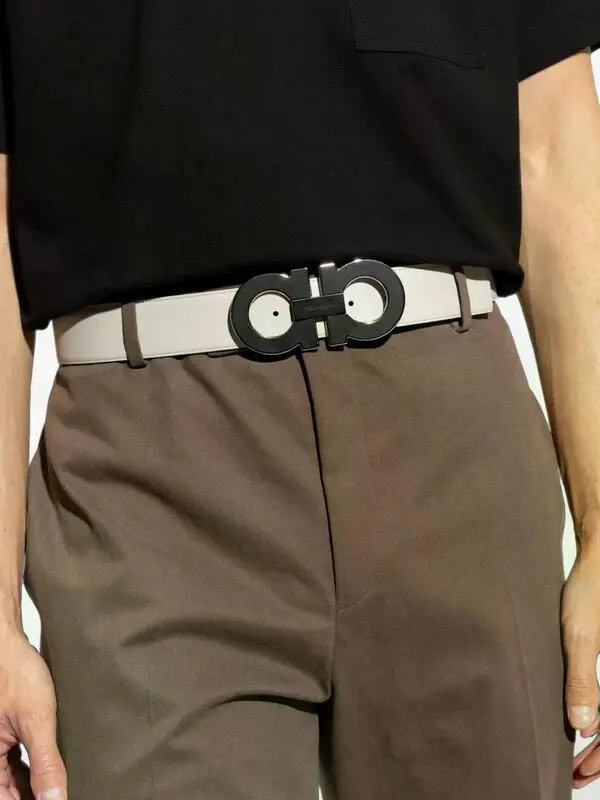 FERRAGAMO Gancini-buckle Double-sided Belt