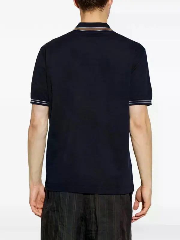 FERRAGAMO Contrast-trim Polo Shirt