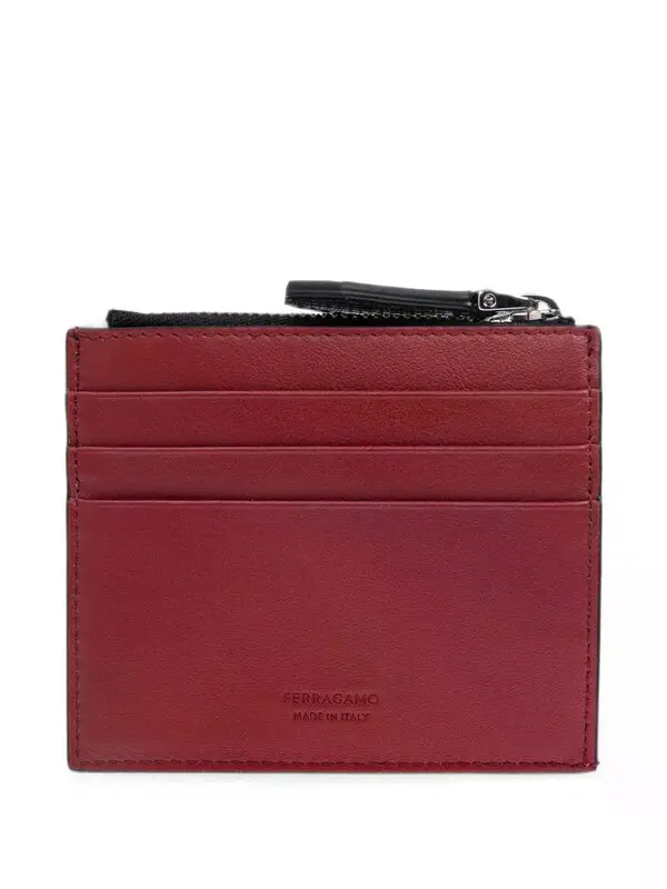 FERRAGAMO Gancini Leather Wallet Card-holder And Keyring Set