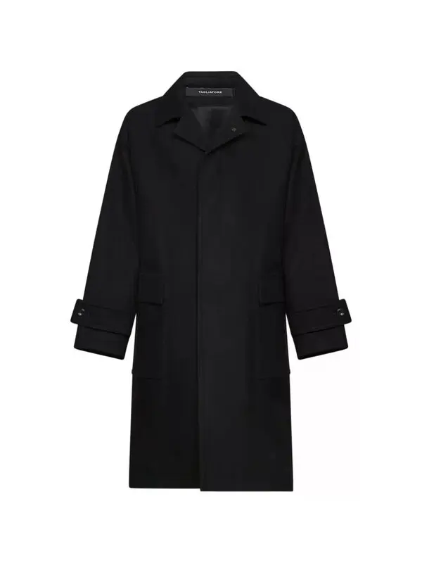Tagliatore Concealed Single-breasted Coat