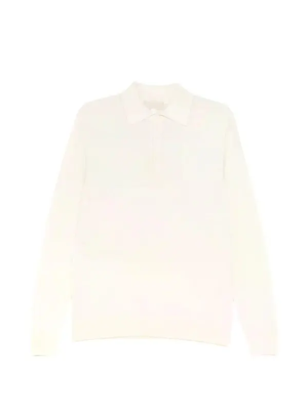 120% Lino Long Sleeves Polo Shirt