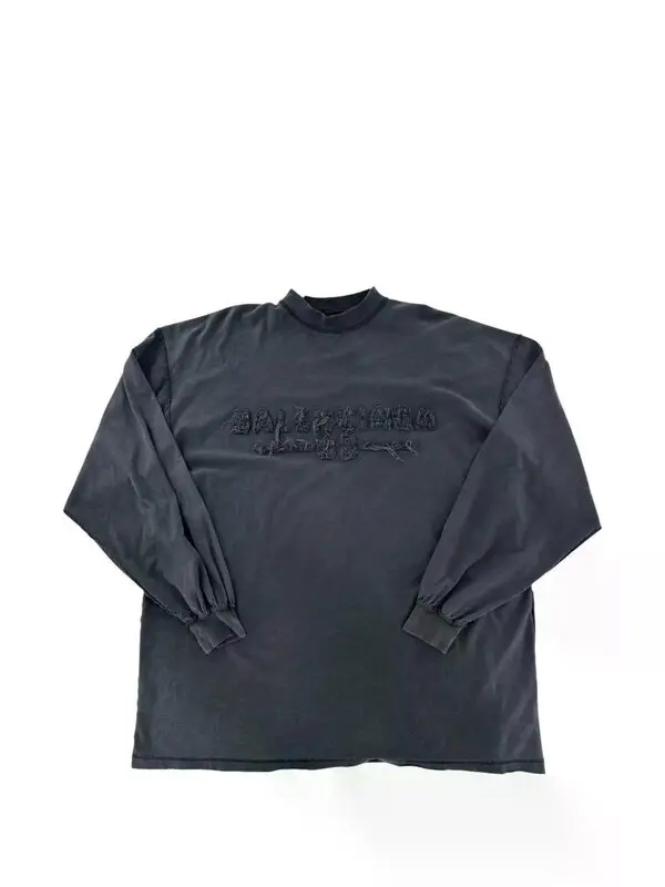 Balenciaga Inside Out Bb Long-sleeve T-shirt