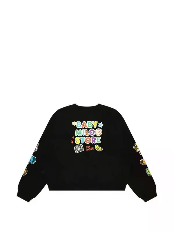 A BATHING APE Baby Milo Graphic-print Sweatshirt