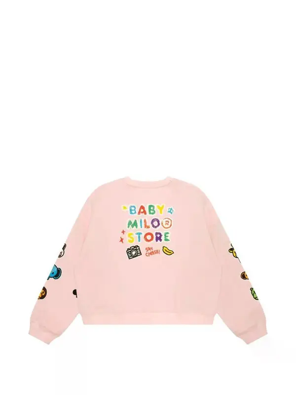 A BATHING APE Baby Milo Graphic-print Sweatshirt