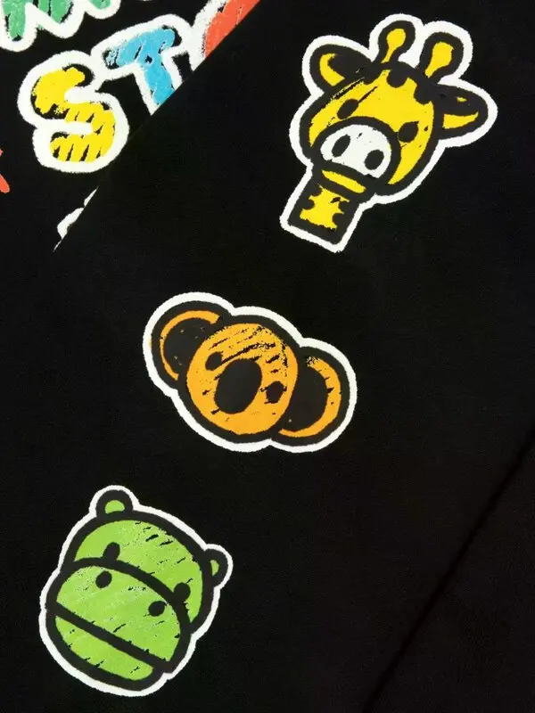 A BATHING APE Baby Milo Graphic-print Sweatshirt