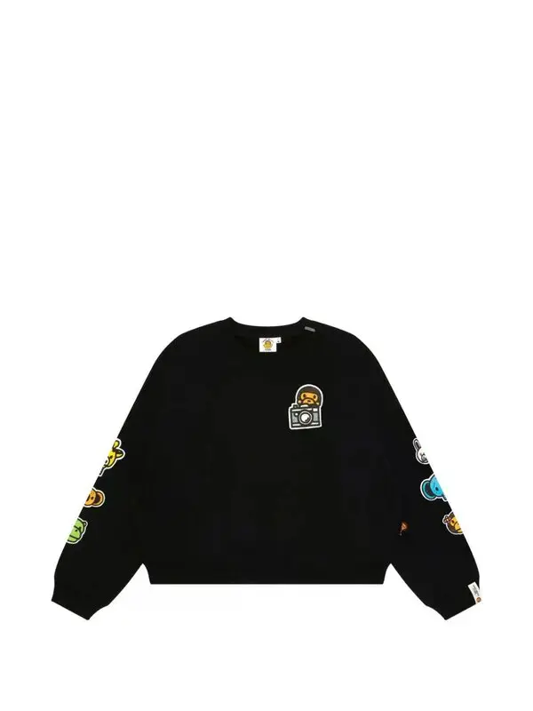 A BATHING APE Baby Milo Graphic-print Sweatshirt - Pink