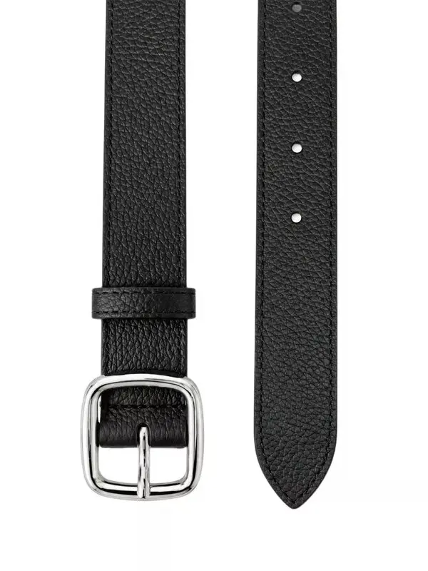 Anderson's Grained Leather Belt - Black