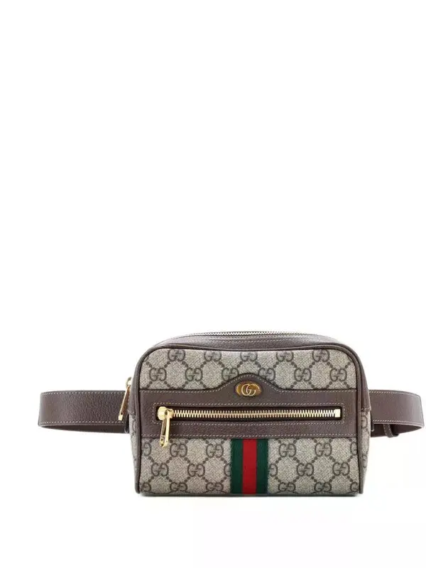 Gucci Ophidia Gg Coated Canvas Small Belt Bag