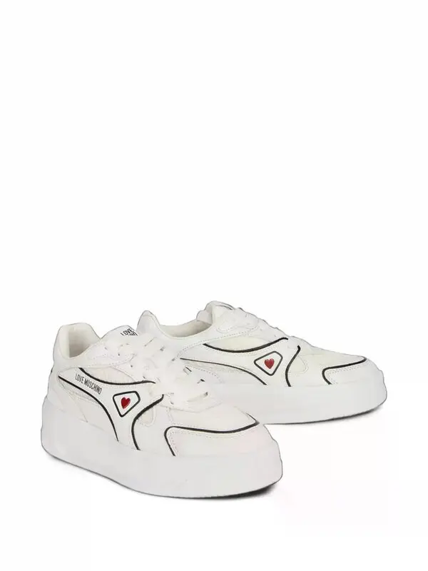 Moschino Heart-motif Sneakers