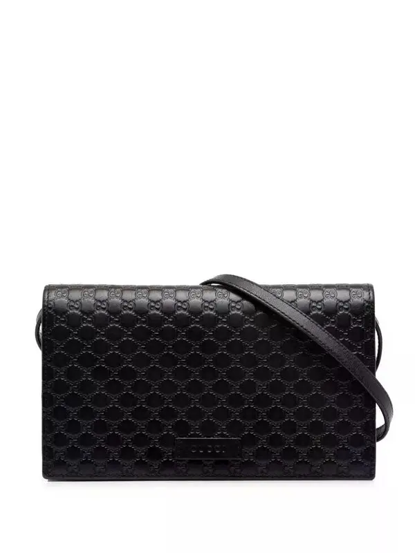 Gucci 2000-2015 Microguccissima Wallet On Strap Crossbody Bag