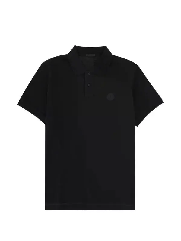Moncler Logo-patch Polo Shirt