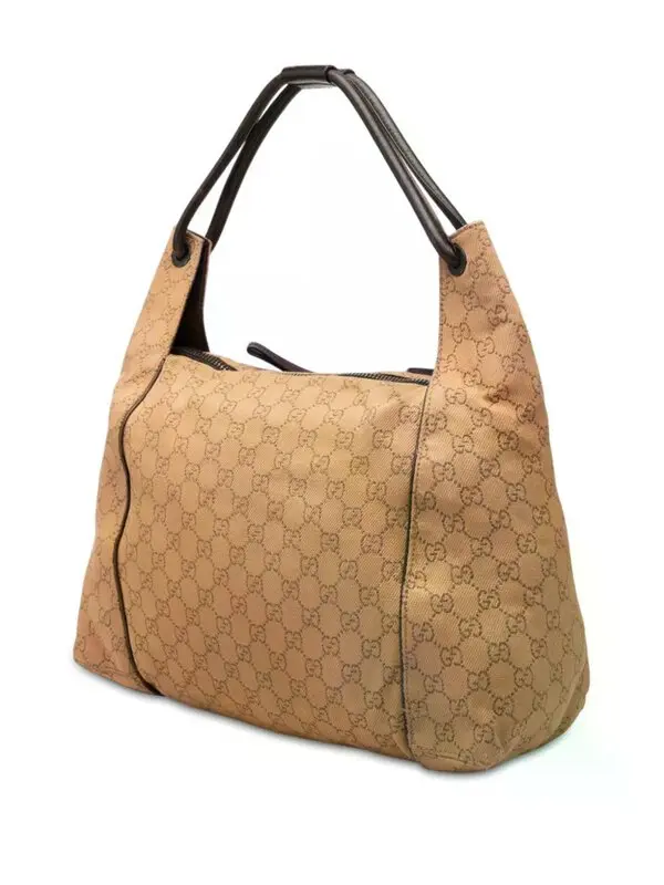 Gucci 2000-2015 Gg Denim Shoulder Bag