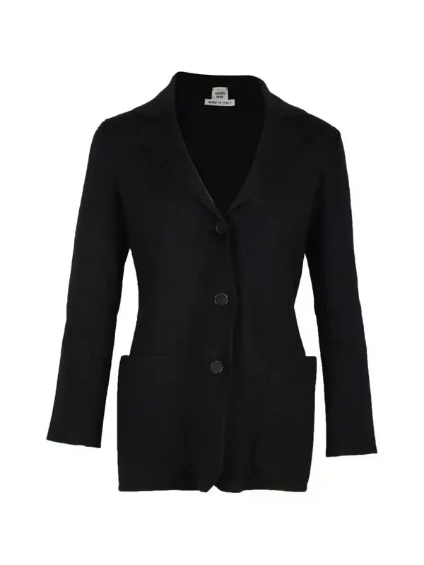 Hermès Knit Single-breasted Blazer