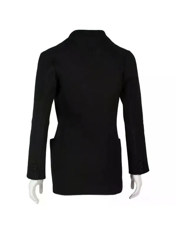 Hermès Knit Single-breasted Blazer
