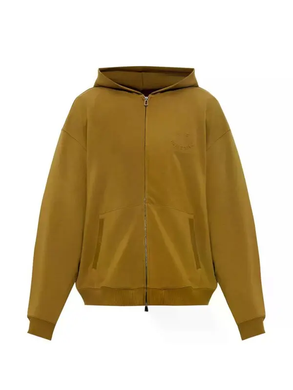 Paul Smith Logo-embroidered Zip-up Hoodie