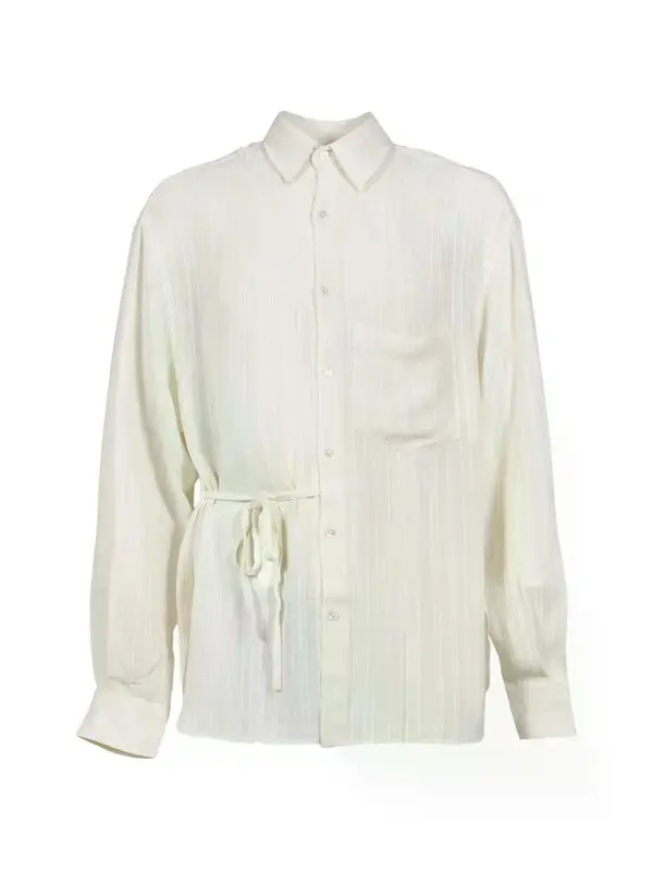 CMMN SWDN Kali Stripe-pattern Shirt