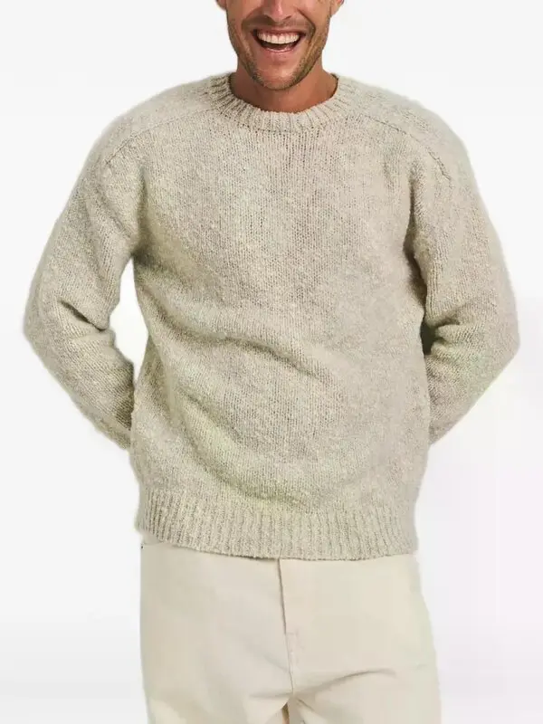 CESAR CASIER Adam Textured-knit Sweater