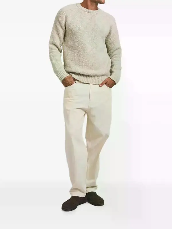 CESAR CASIER Adam Textured-knit Sweater