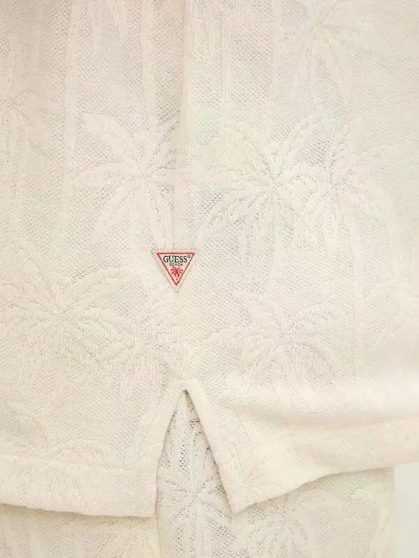 Guess Palm Tree Jacquard Shirt