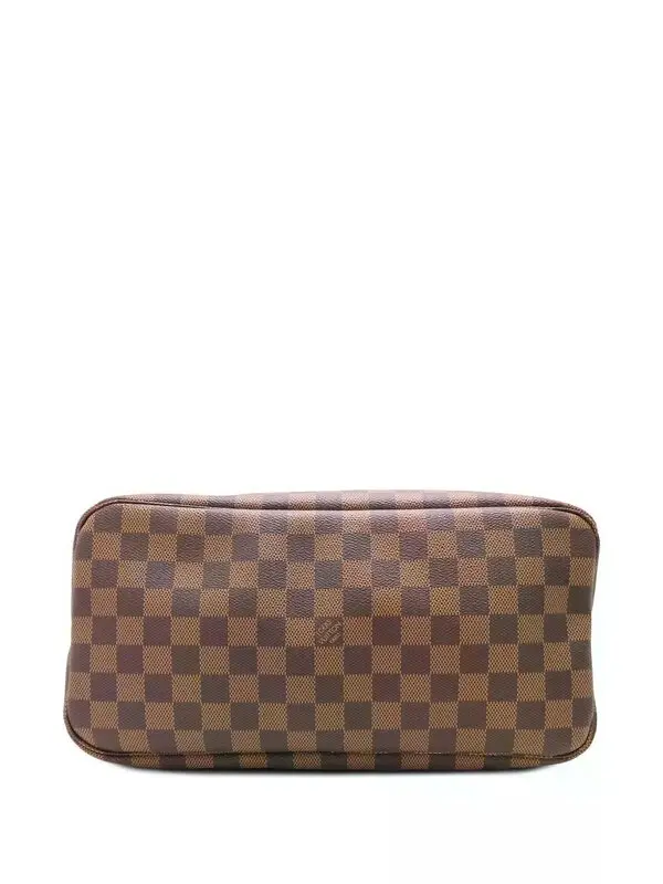 LOUIS VUITTON 2021-2026 Damier Ebene Neverfull Mm Tote Bag - Brown