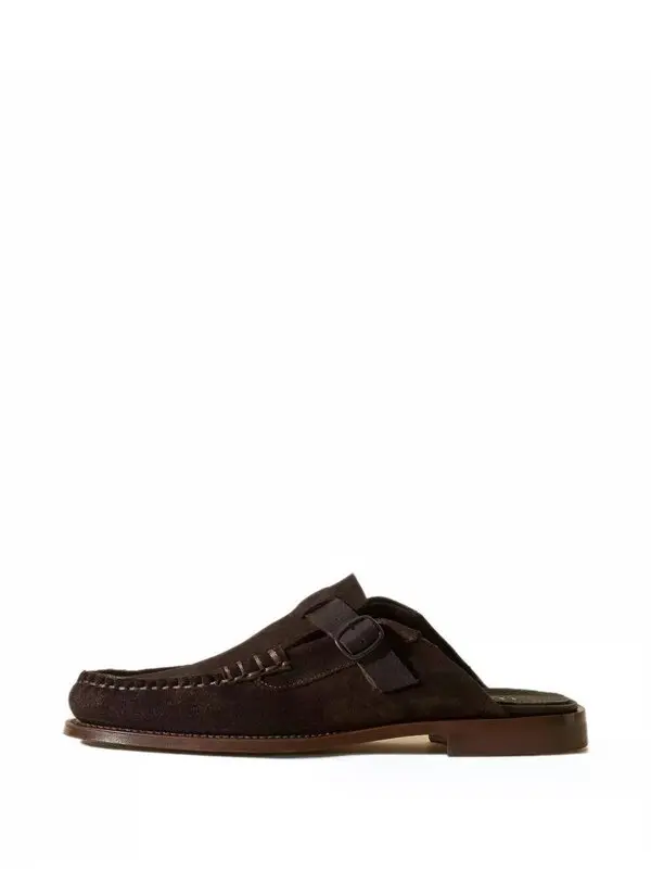 Hereu X Commas Buckle-strap Mules