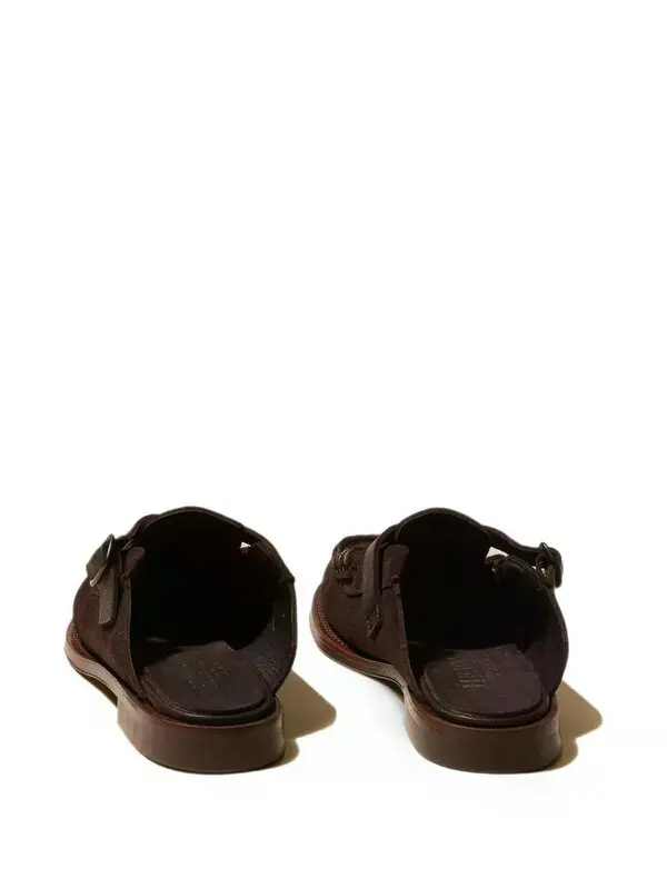 Hereu X Commas Buckle-strap Mules