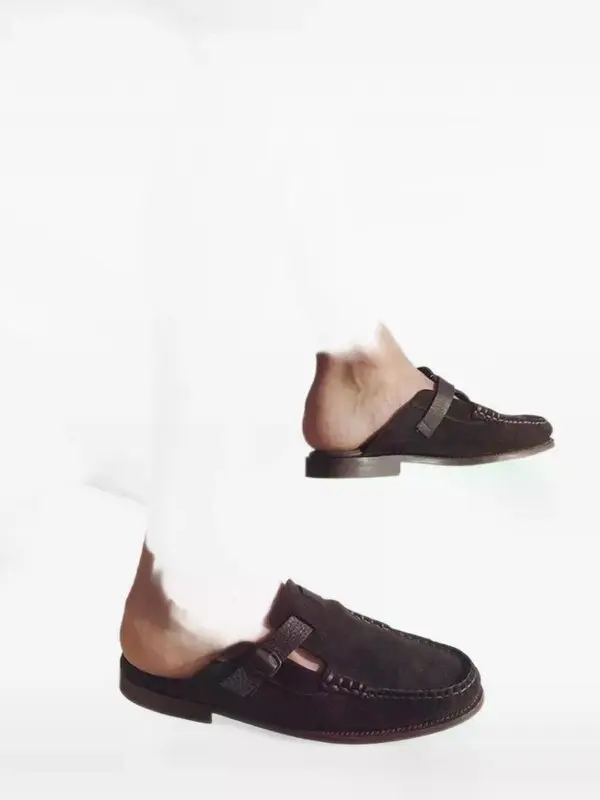 Hereu X Commas Buckle-strap Mules