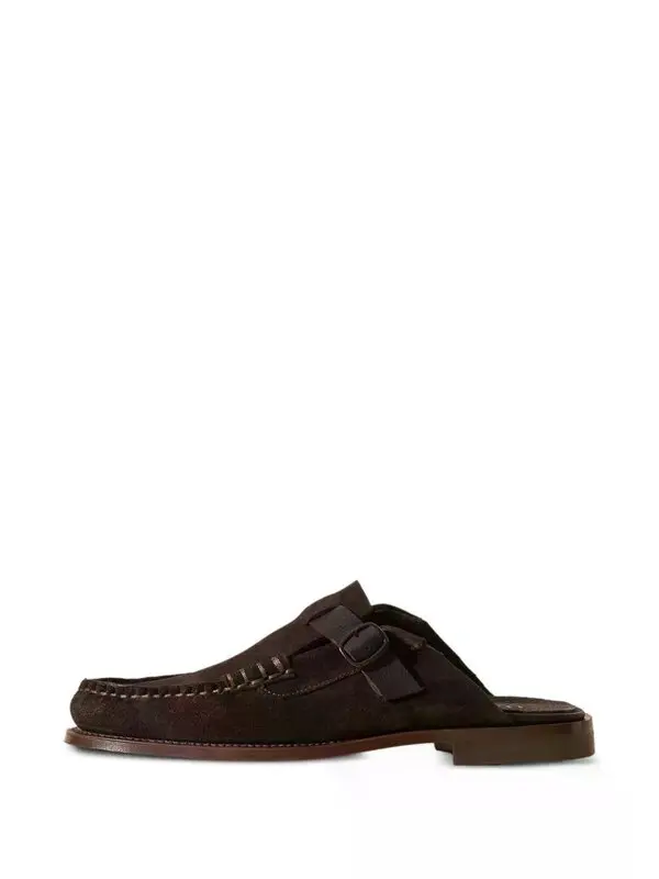 Hereu X Commas Buckle-strap Mules