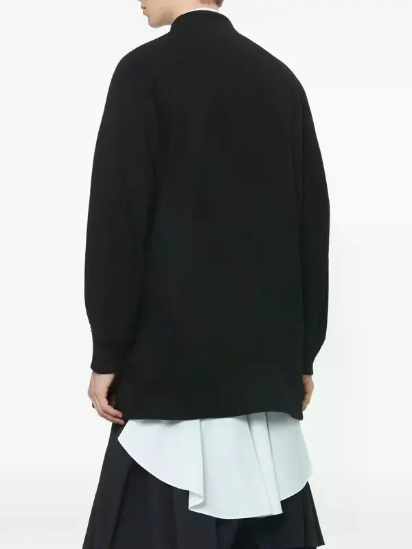 Comme Des Garçons Press-stud Raglan-sleeve Coat