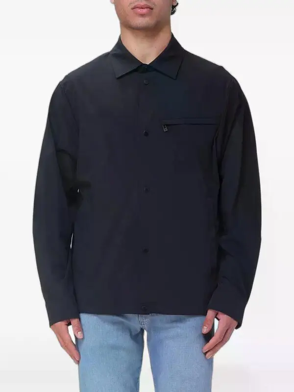 Armani Exchange Zip-pocket Overshirt