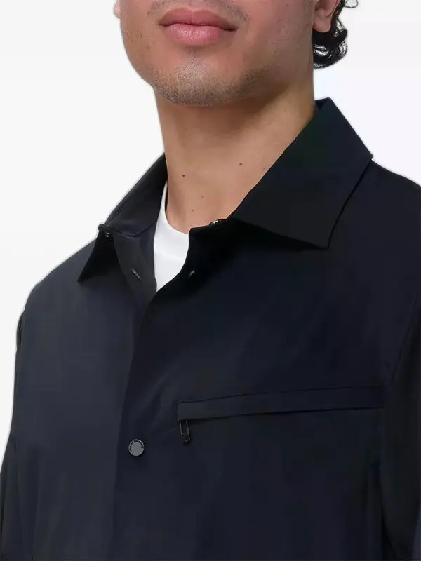 Armani Exchange Zip-pocket Overshirt