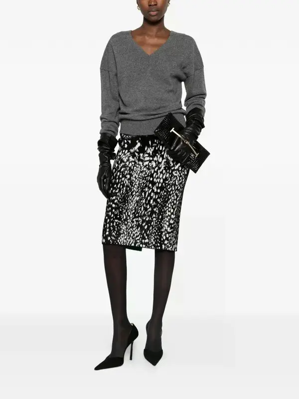 TOM FORD V-neck Long-sleeve Sweater