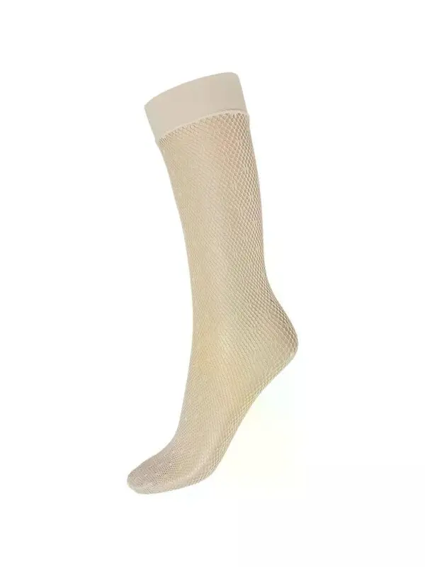 Wolford Polka-dot Net Socks