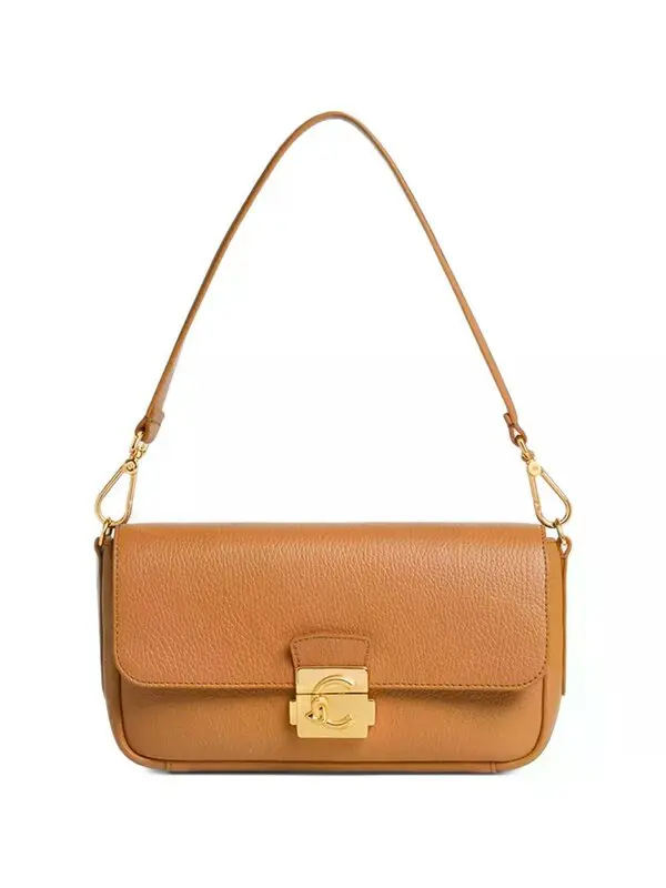COCCINELLE Medium C-me Grained Leather Tote Bag