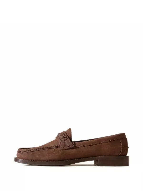 Hereu Borada Bordon Square-toe Loafers