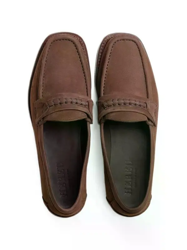 Hereu Borada Bordon Square-toe Loafers