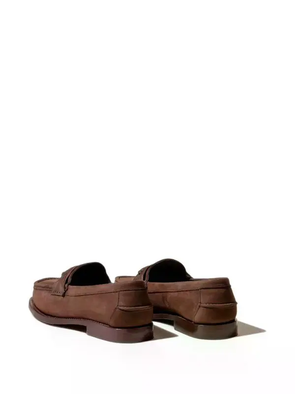 Hereu Borada Bordon Square-toe Loafers