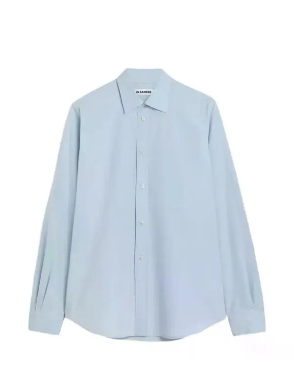 JIL SANDER Fil-à-fil Cotton Shirt