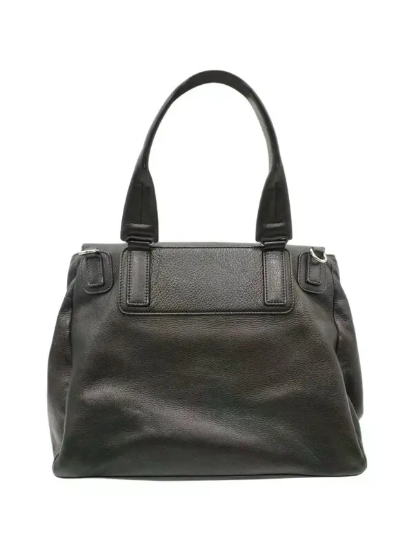 Givenchy Pandora Leather Handbag - Black