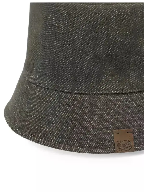 Brunello Cucinelli Logo-patch Bucket Hat