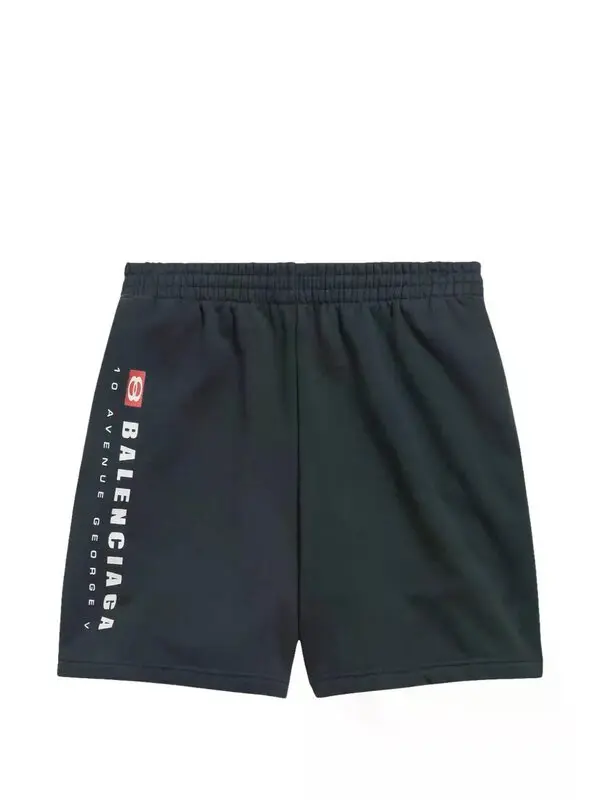 Balenciaga Unity Logo-print Shorts
